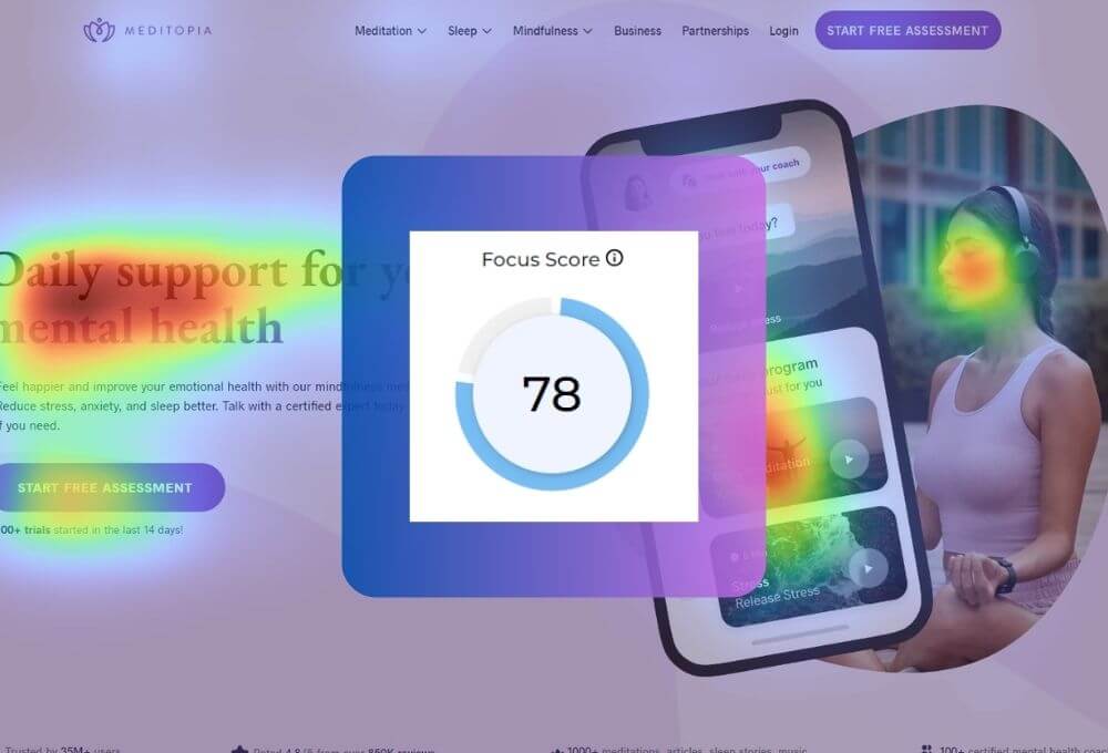 What is the Focus score and how to interpret it? - Attention Insight