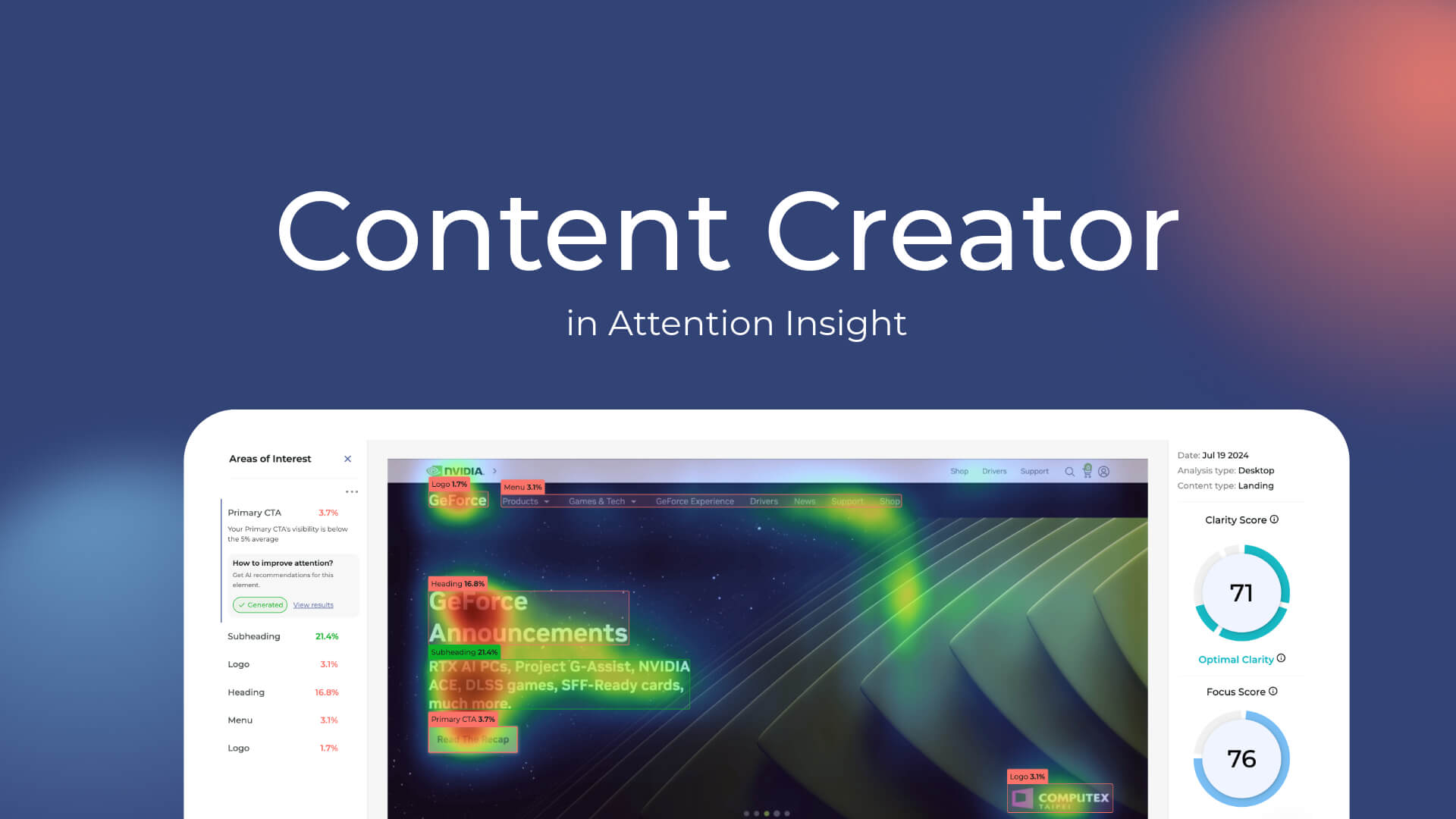 Content Creator - Attention Insight