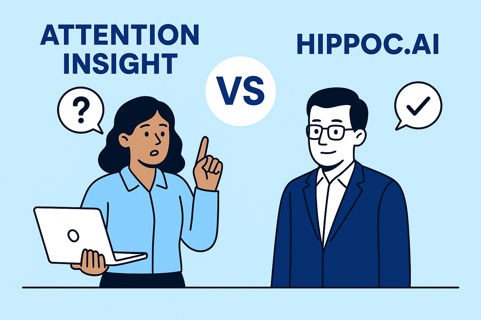 Comparing Predictive Eye-Tracking Tools: Attention Insight vs. Hippoc AI - Attention Insight