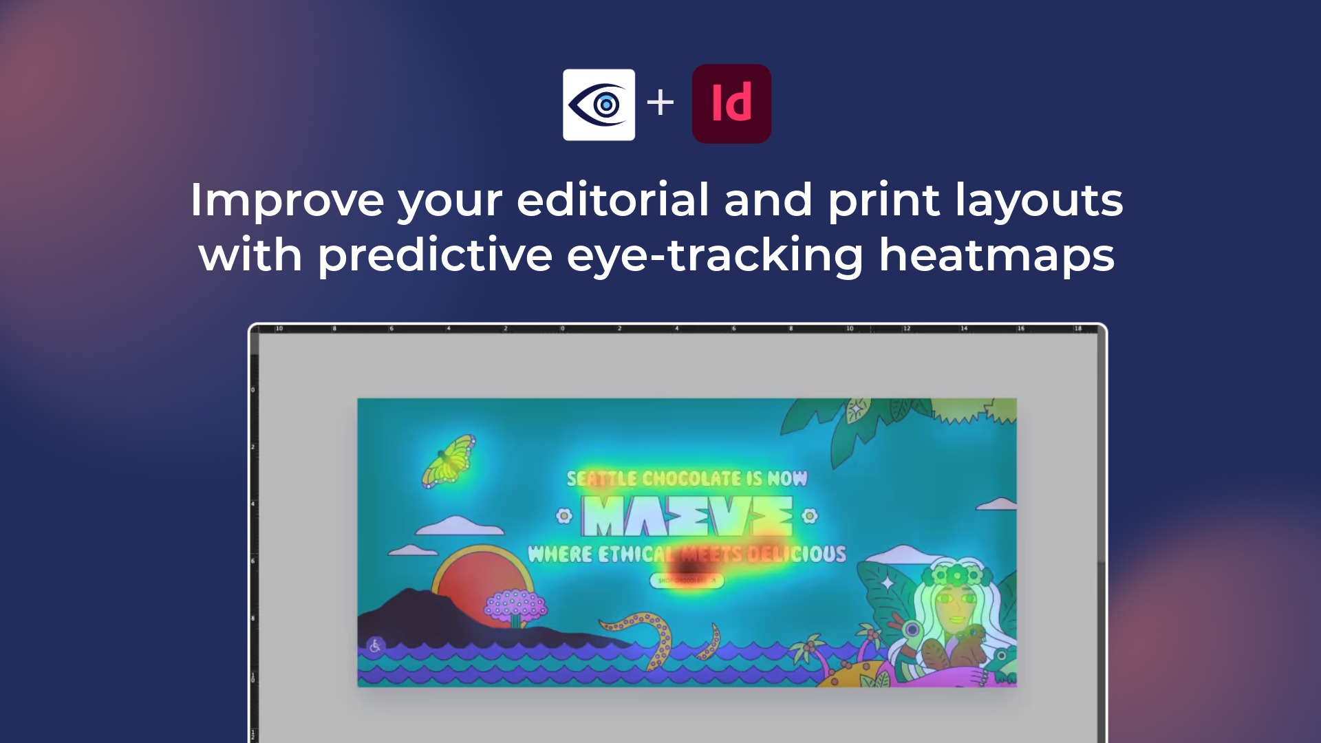 Adobe InDesign plugin for AI Heatmaps | Attention Insight